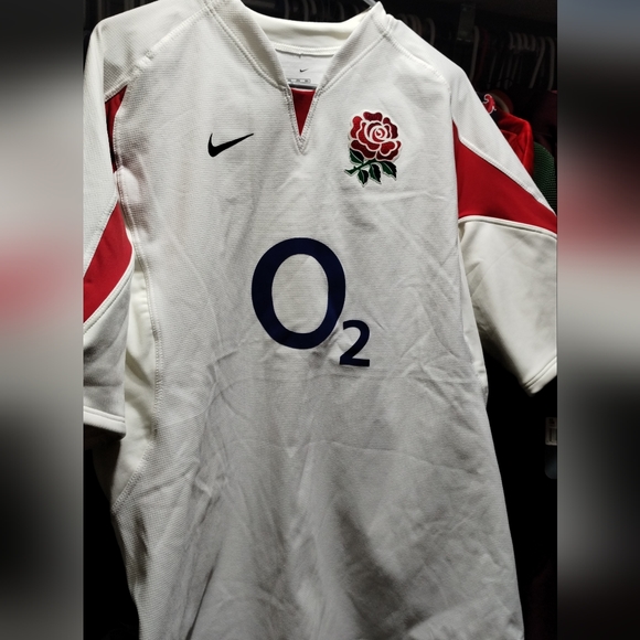Nike | Shirts | Authentic On Field New With Tag England Rugby Jersey ...